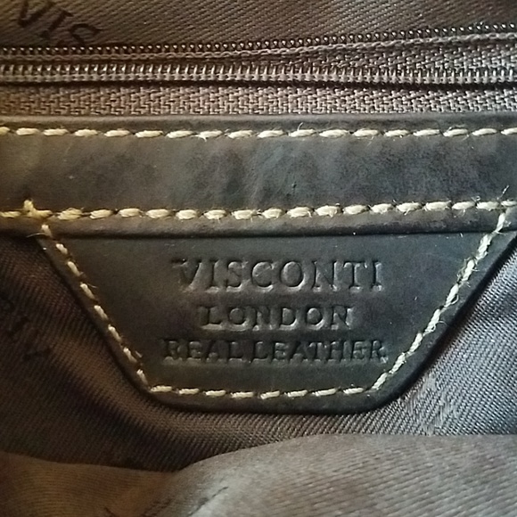 Visconti | Bags | Visconti London Leather Bag | Poshmark